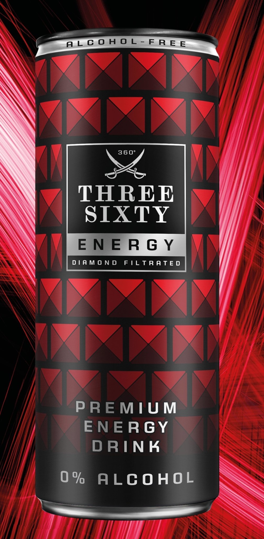 Three Sixty: Energy Drink alkoholfrei – creativ verpacken